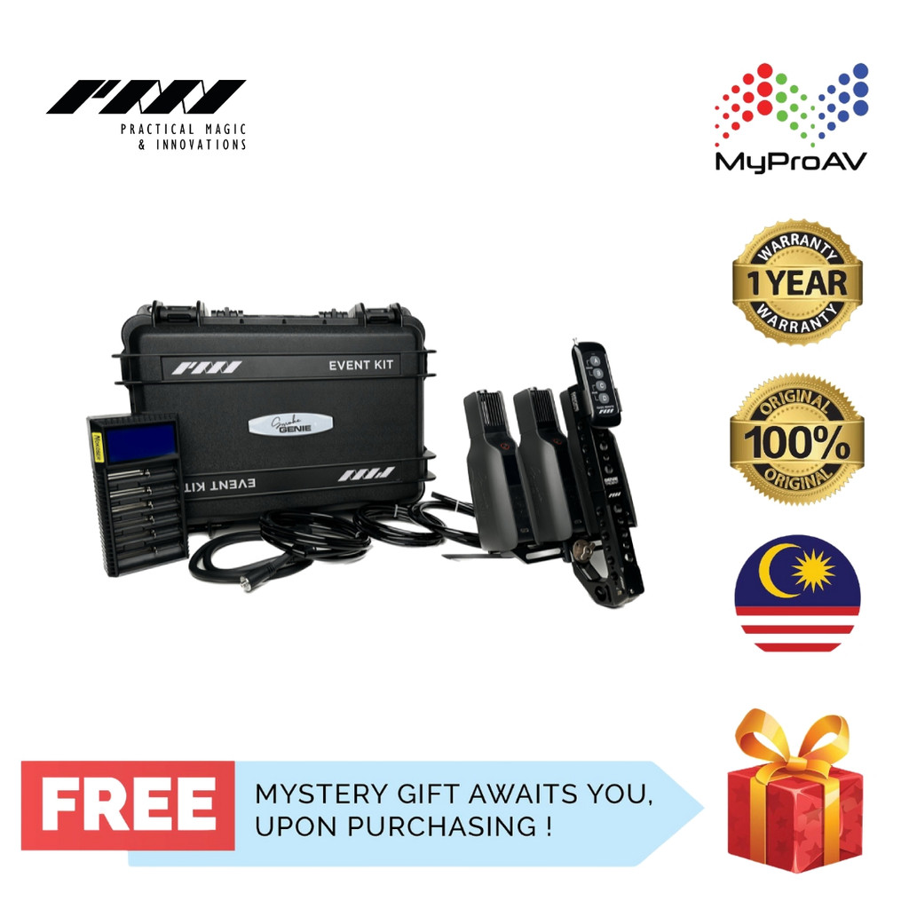 PMI GEAR Smoke Genie [EVENT KIT] Theatrical Fog Generator | Shopee Malaysia