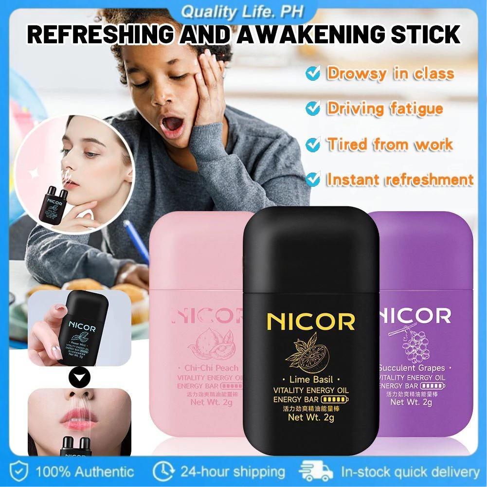 Inhaler Nasal Double Hole Refreshing Stick Energy Bar Driving Cool Oil ...