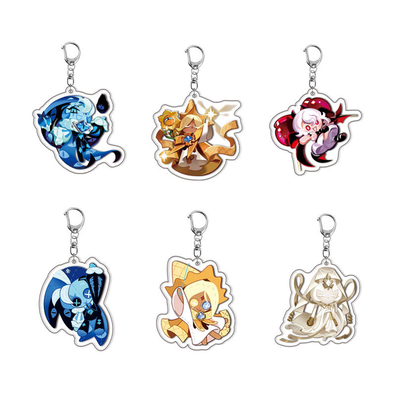 Cookie Run For Kakao Game Acrylic Keychain Anime Pendant Holiday And ...