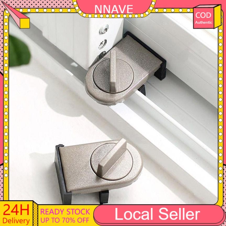 Stopper Safety Lock Sliding Move Window Lock Door Sash Lock Protection ...