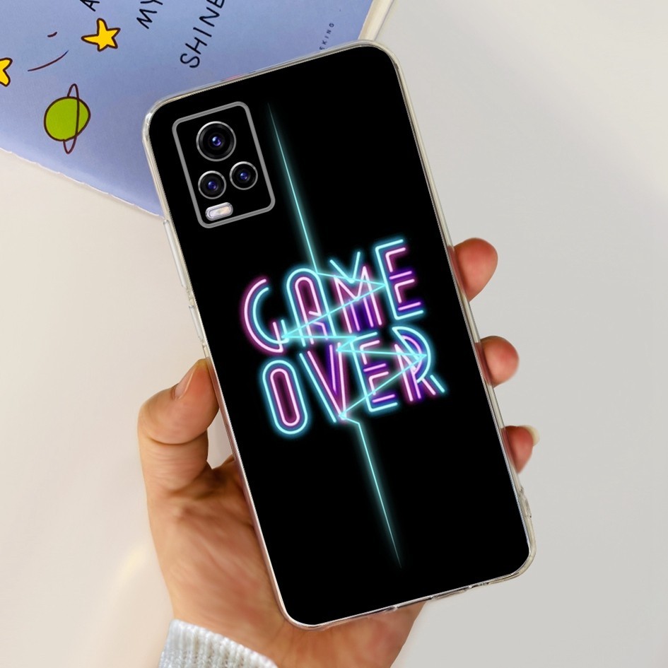 For Vivo V20 2021 Casing V2040 V2043 V2025 V2024 Soft Case Cute ...