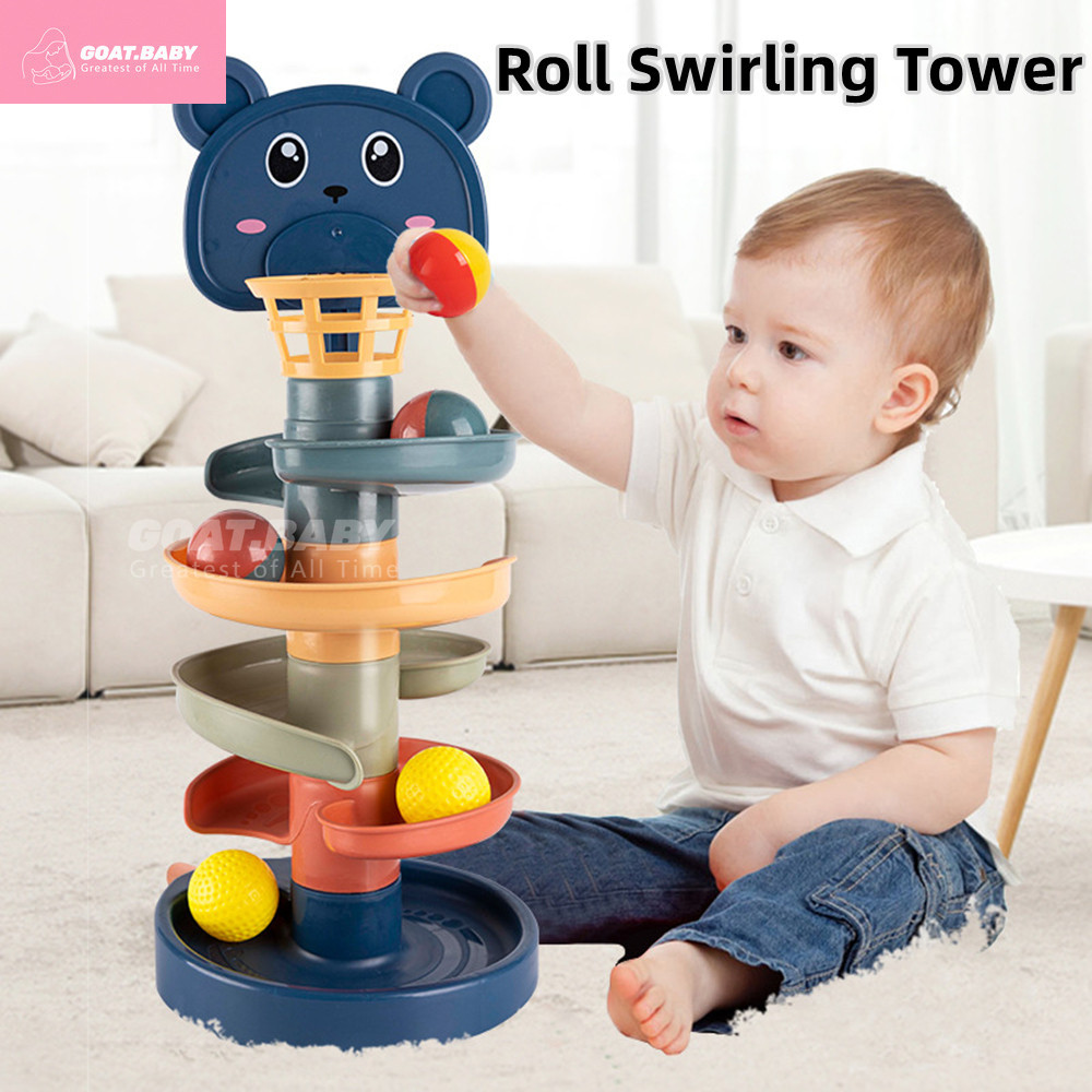 Track Ball Drop Educational Toys for Kids 2-4 Years Old Toddler Baby ...