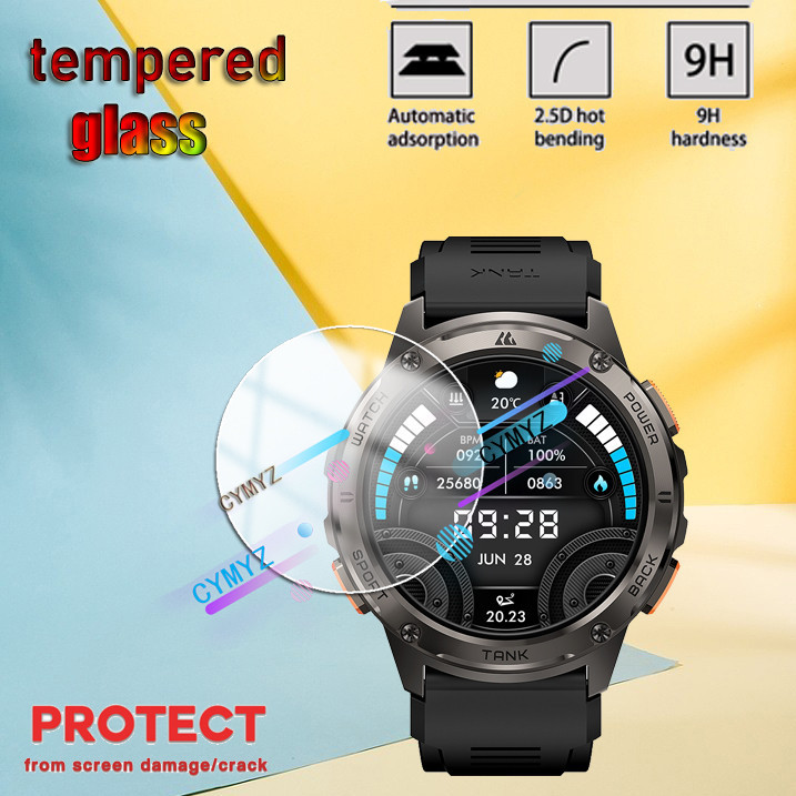 kospet tank t3 film 9H Tempered Glass Screen Protector kospet tank t3 ...