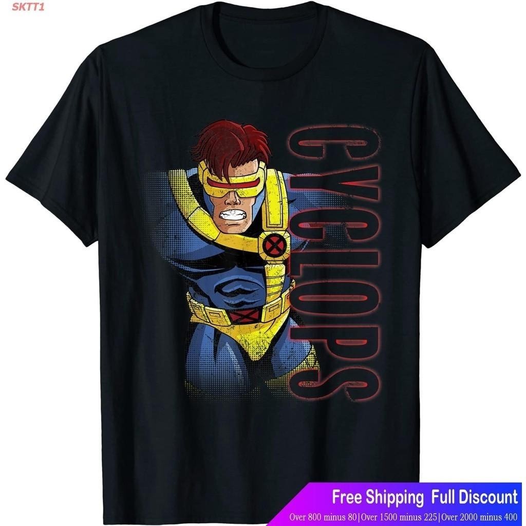 Marvel Cartoon X-men Cyclops 100% cotton O-Neck T-Shirt For men | Shopee Malaysia