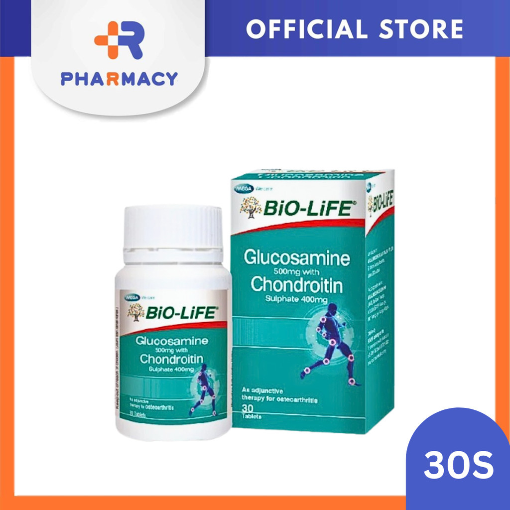 R Pharmacy | Biolife Glucosamine & Chondroitin 30S | Shopee Malaysia
