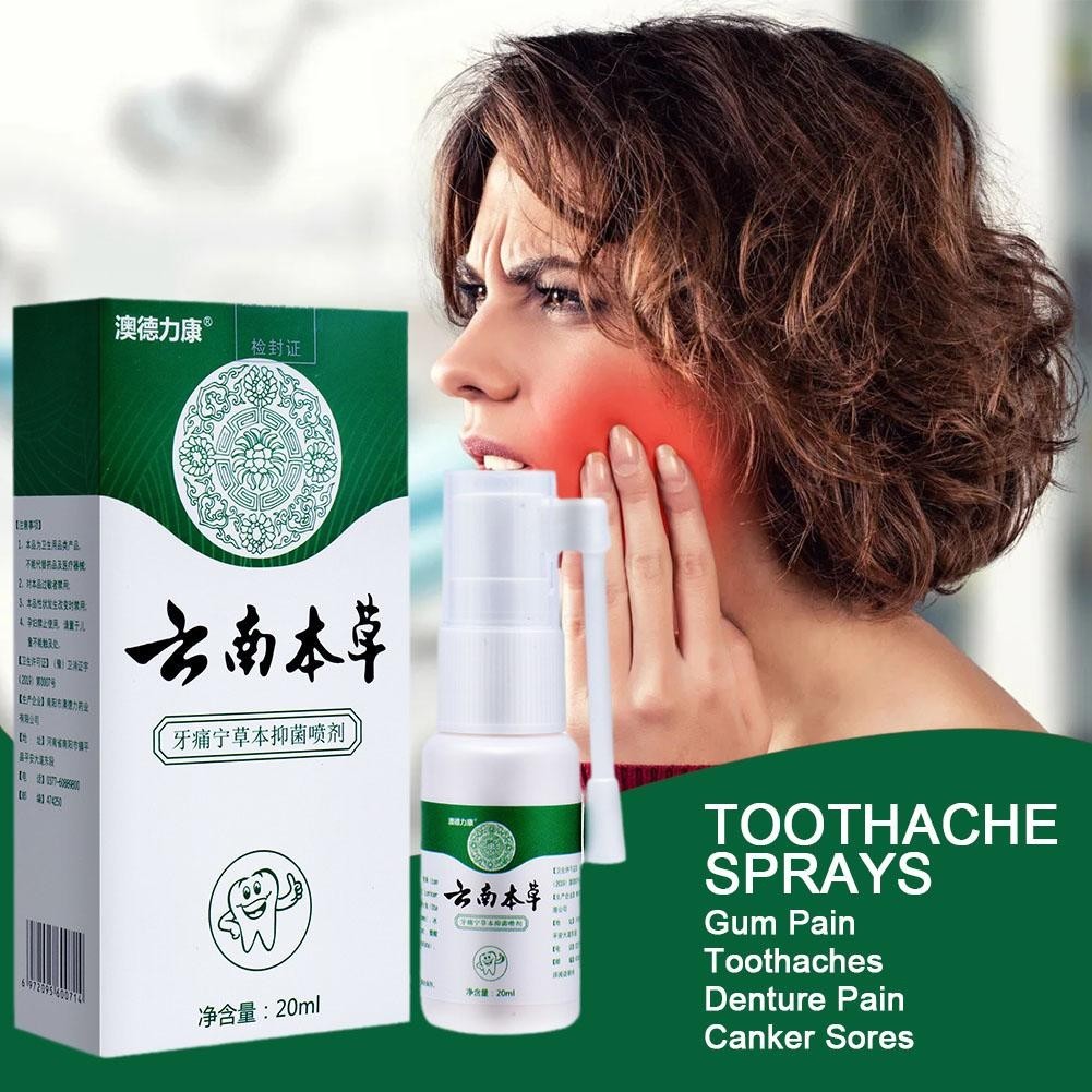 Toothache oral spray toothache reliever toothache pain relief teeth ...