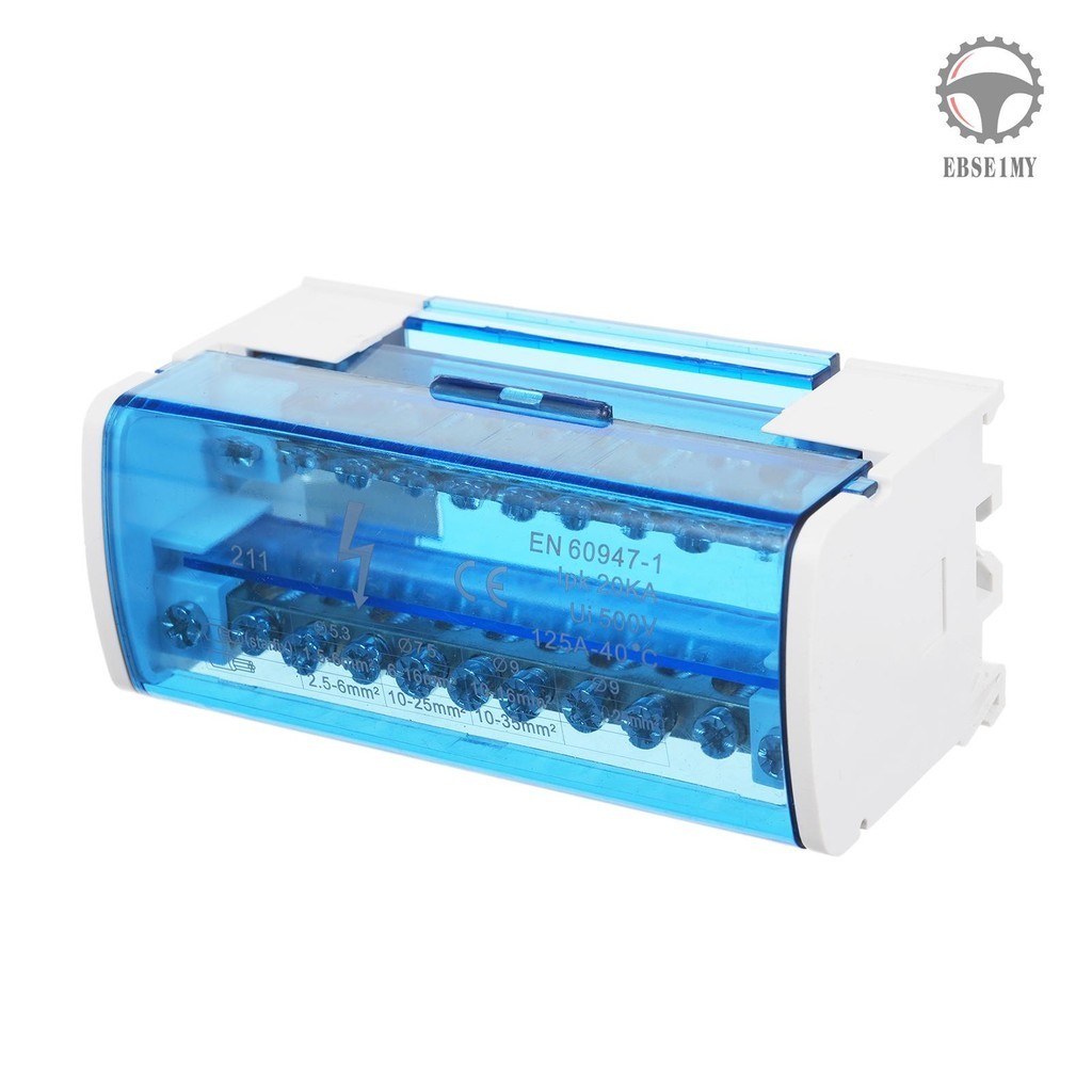 Terminal Block Junction Box 2-Level Single Phase Junction Case 211 ...
