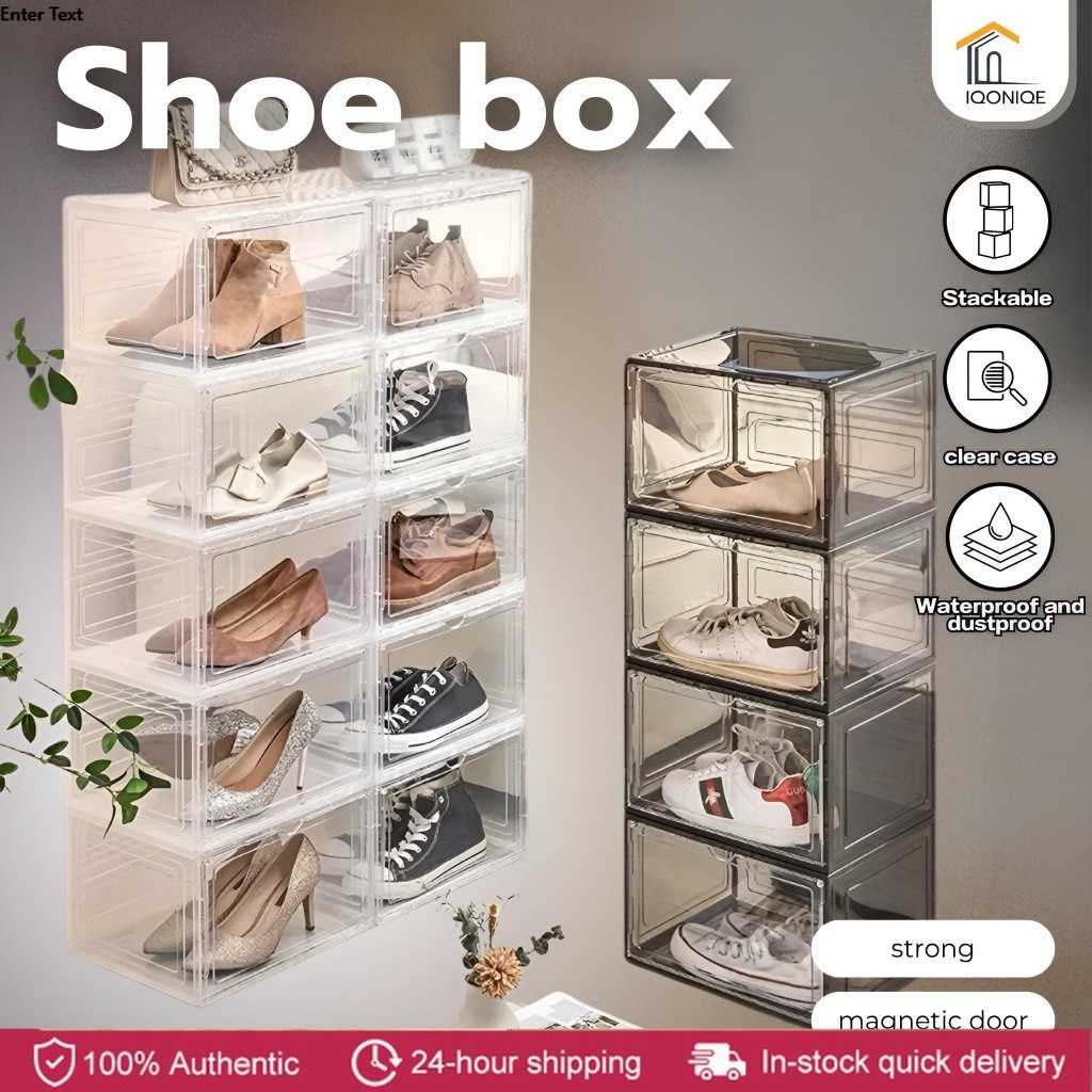 transparent acrylic sneaker shoes rack shoe box cabinet shoe shoe rack ...