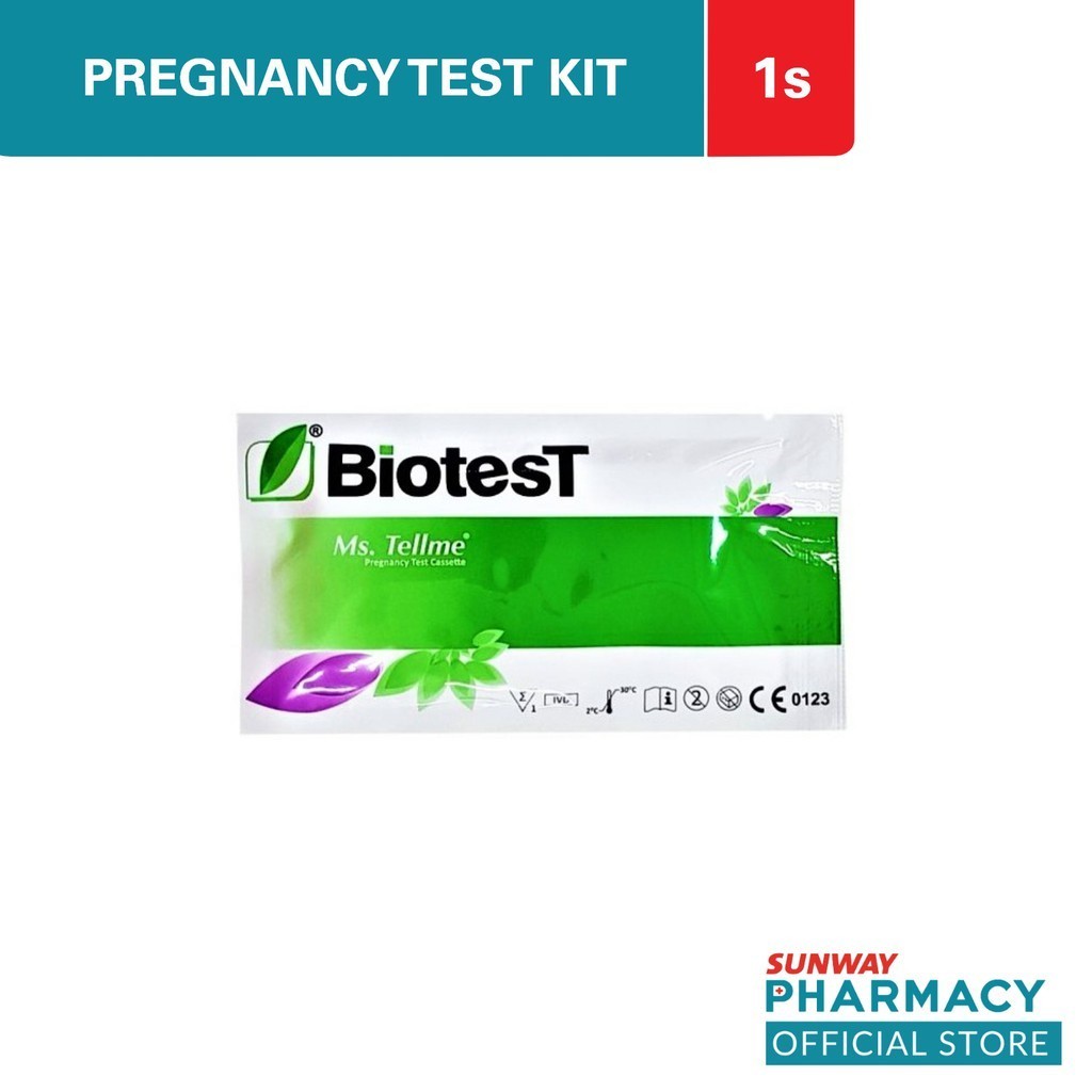 Biotest Ms Tellme Pregnancy Cassette Format (1's) | Shopee Malaysia