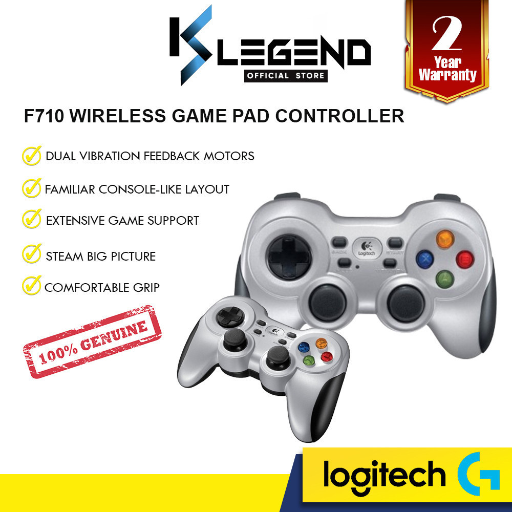 LOGITECH F710 WIRELESS GAME PAD CONTROLLER | Shopee Malaysia