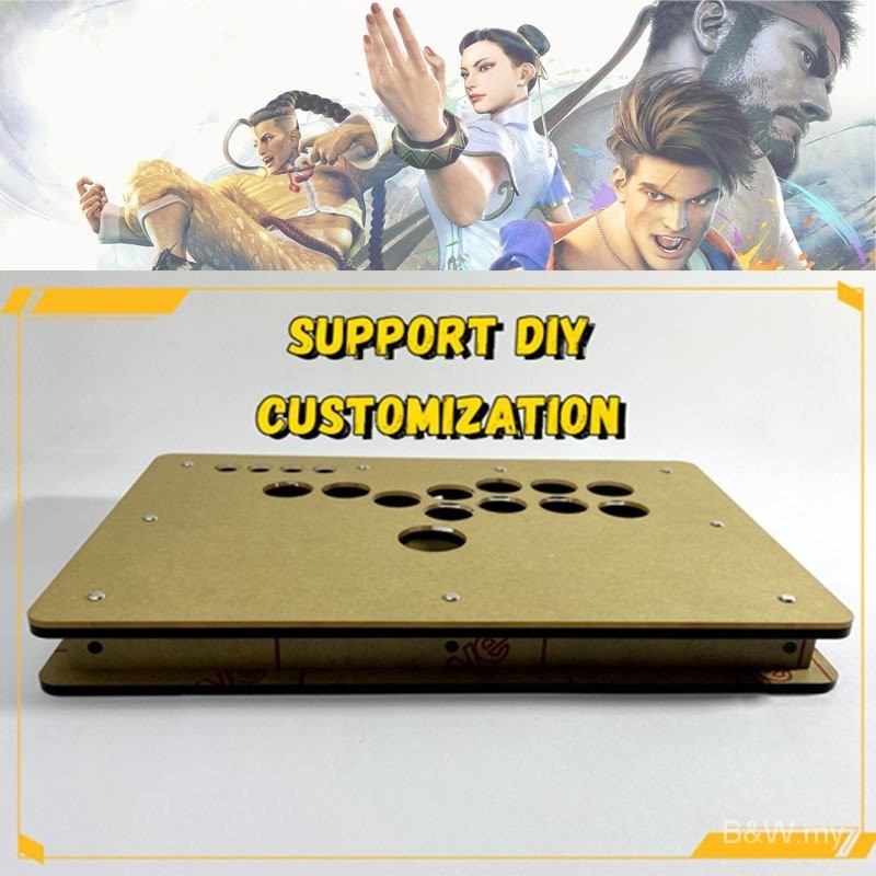 Support DIY HITBOX customizable Hitbox Street Fighter6 Magnetic Suction ...