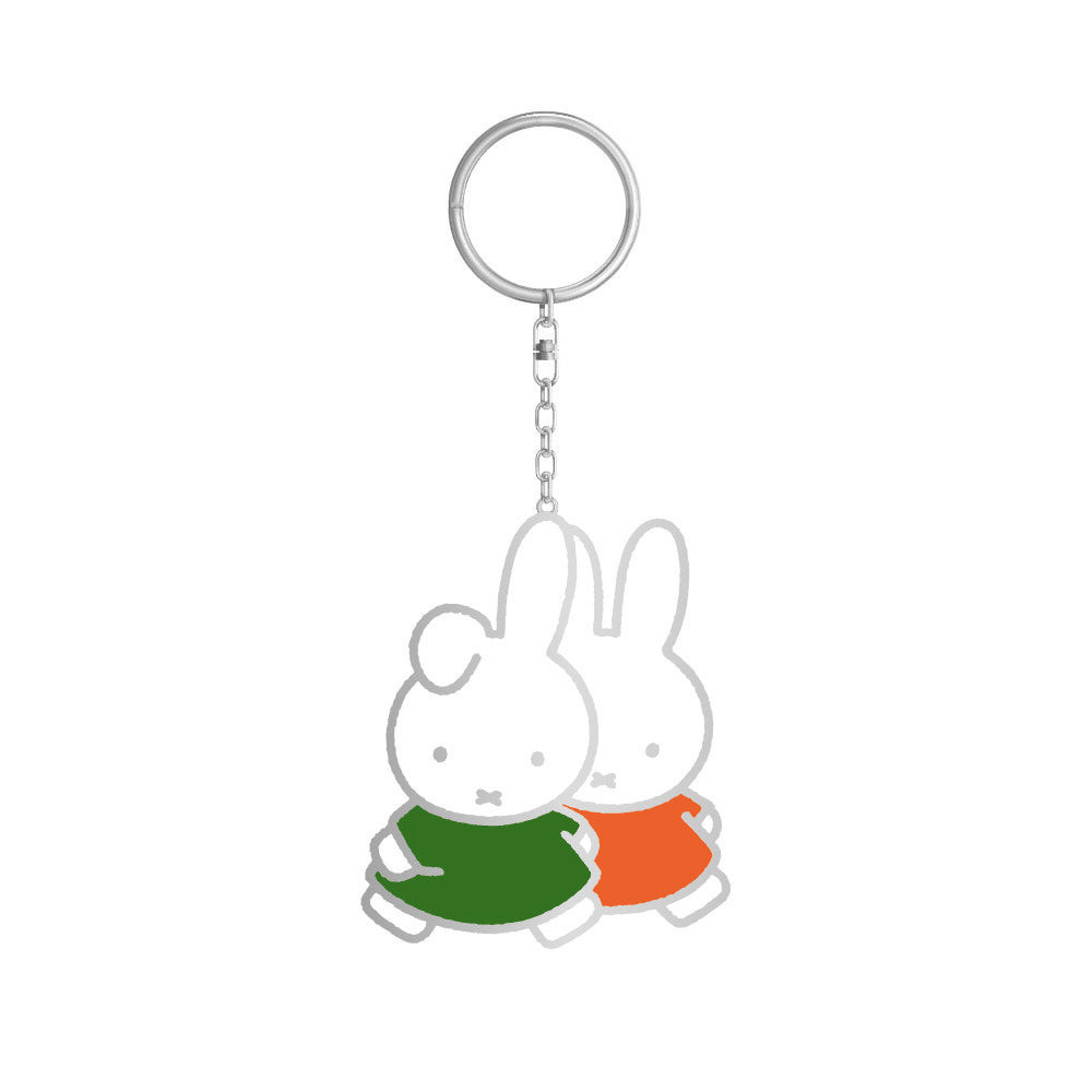MIFFY Enamel Keychain Miffy and Dan | Shopee Malaysia