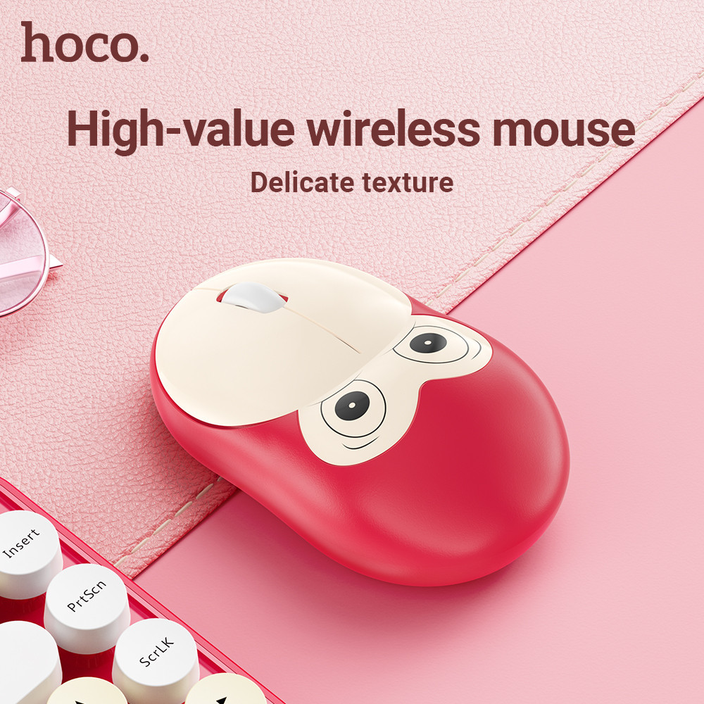 HOCO M7 Cute Wireless Mouse USB 2.4G Wireless Silent Mouse 1200 DPI USB ...