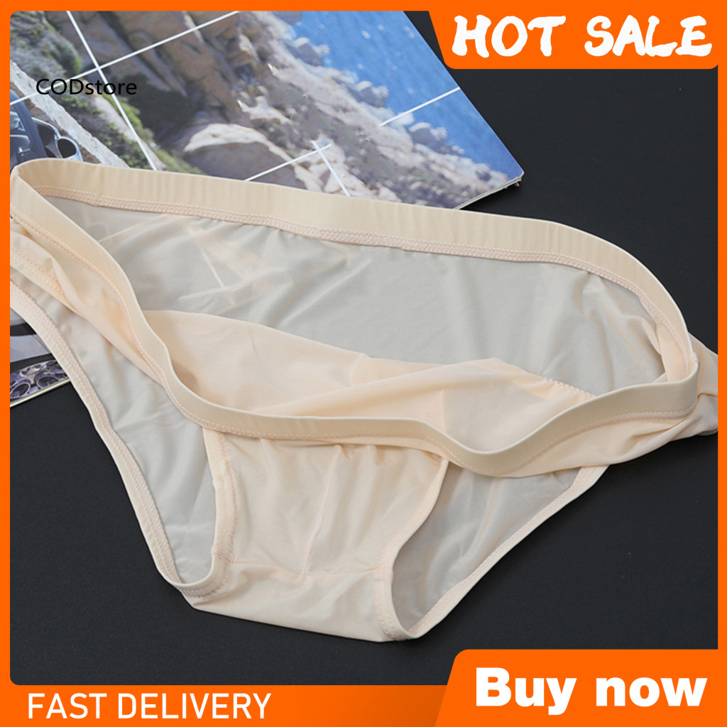 KDCOD* High Elasticity Men Briefs Stretchy Men Briefs Men's Low-rise ...