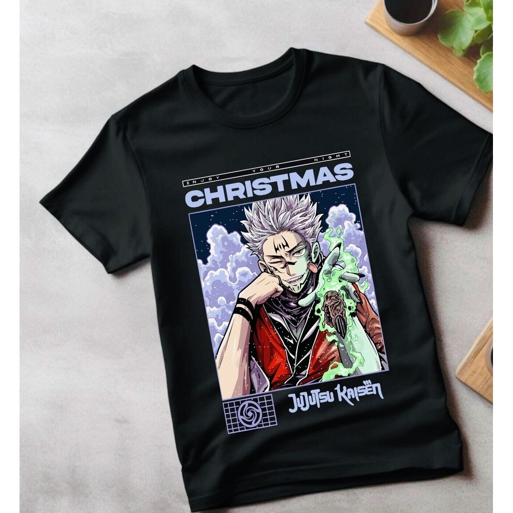 Gojo Satoru T-Shirt Jujutsu Kaisen Sukuna Megumi Itadori Christmas Gift Shirt | Shopee Malaysia
