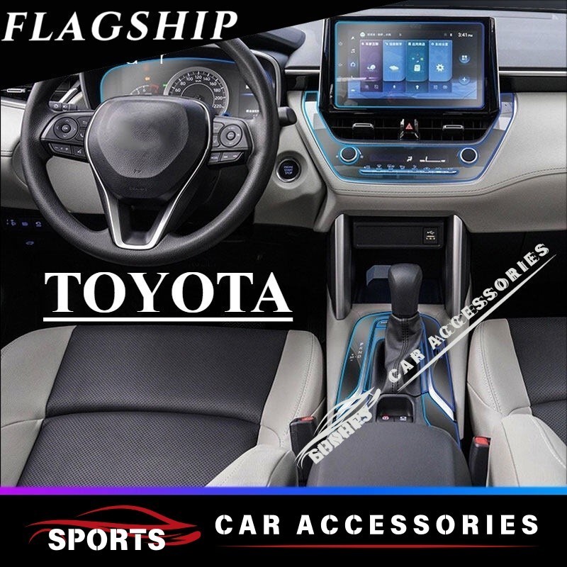 Toyota Corolla Cross Corolla Altis Screen Protector Film TPU Sticker ...