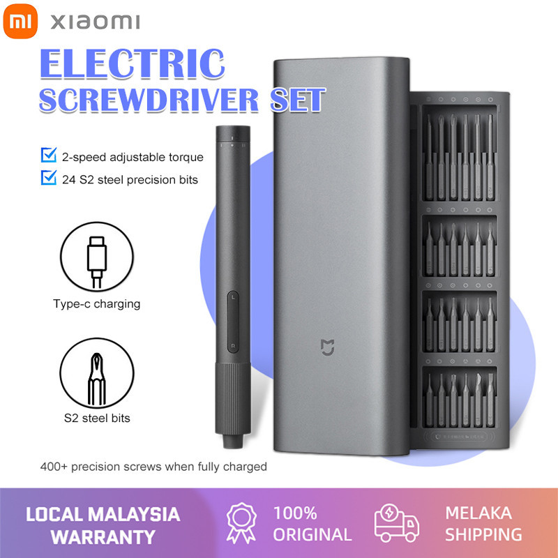 Xiaomi Mijia Electric Precision Screwdriver Set 2 Gears Adjust Torque ...