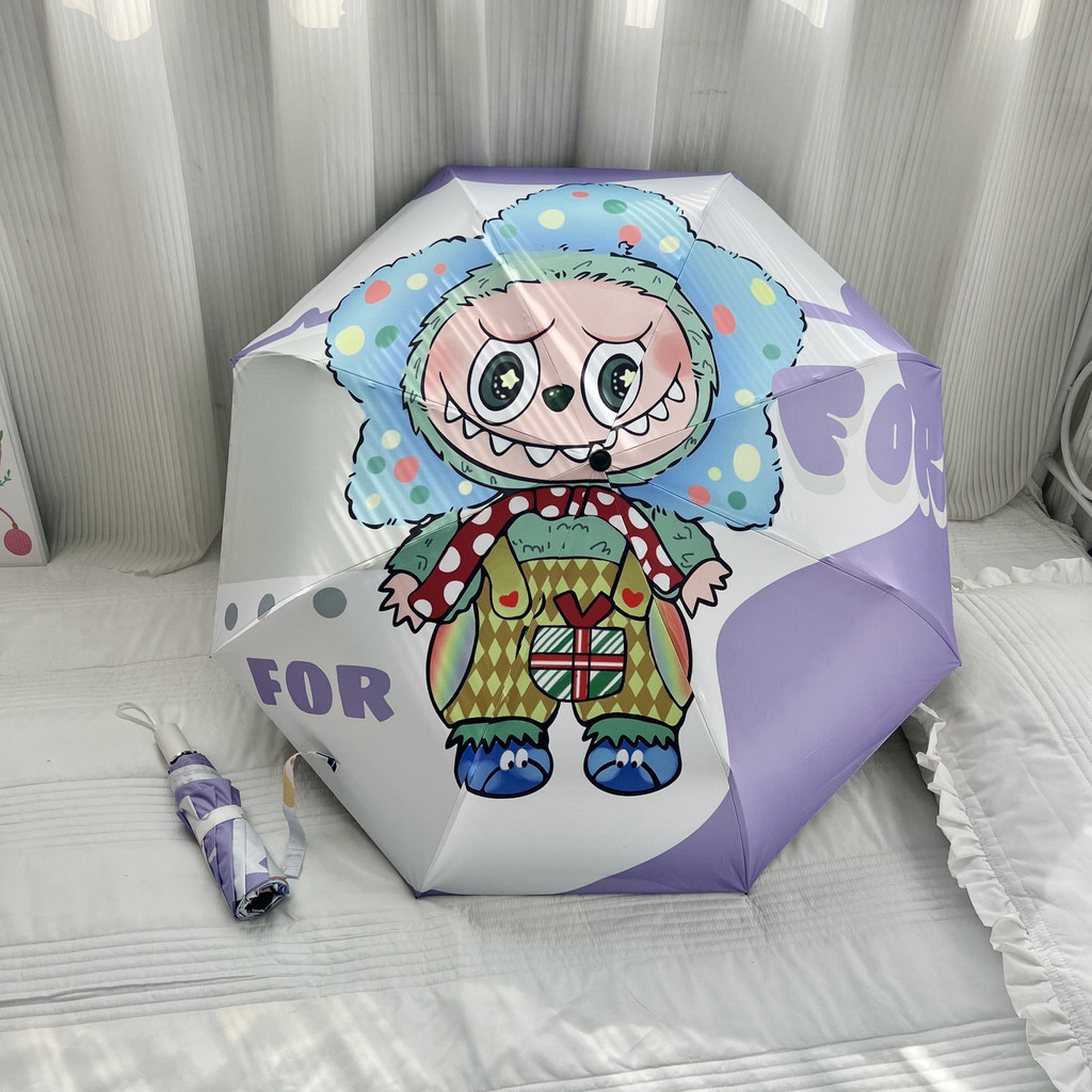 《Ready Stock Malaysia》POP Mart LABUBU Automatic Umbrella labubu labubu ...