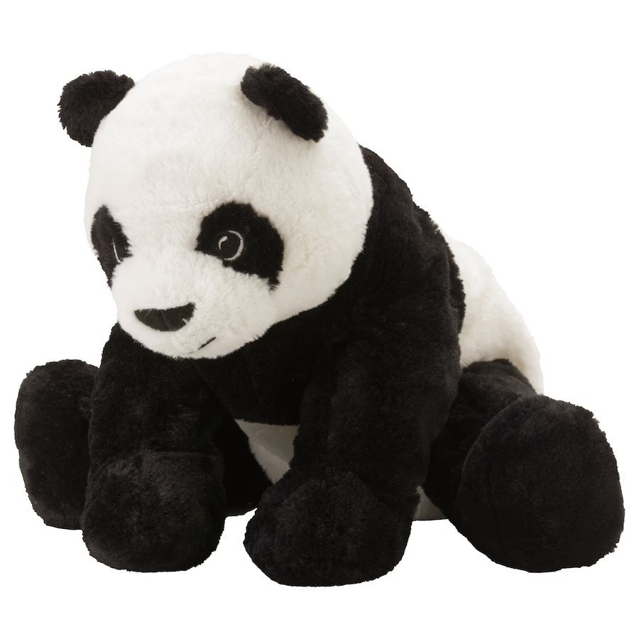 Home Transition Ikea KRAMIG Soft toy Stuffed toy Teddy Bear Panda ...