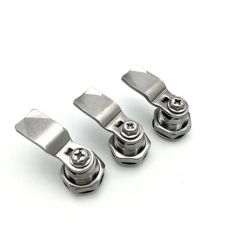 Stainless Steel Triangle Lock Slotted 304 Stainless Steel Lock Electric ...