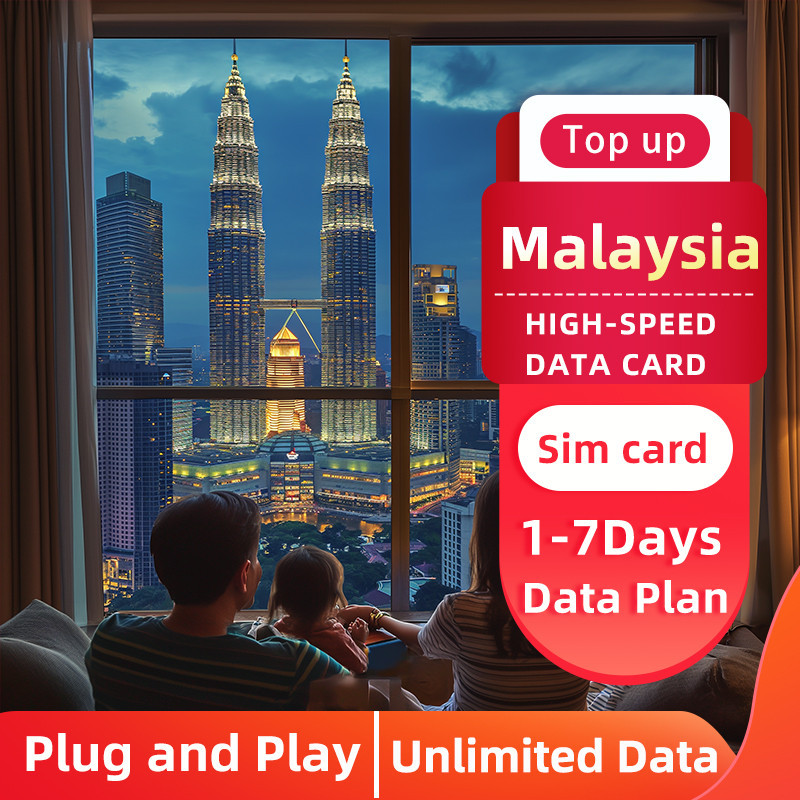 Malaysia sim card Daily 500MB Unlimited Data High-Speed Internet ...