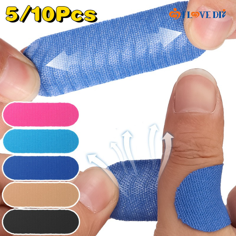 10Pcs Elastic Bowling Thumb Tapes - Soft Relief Pain Anti-friction ...
