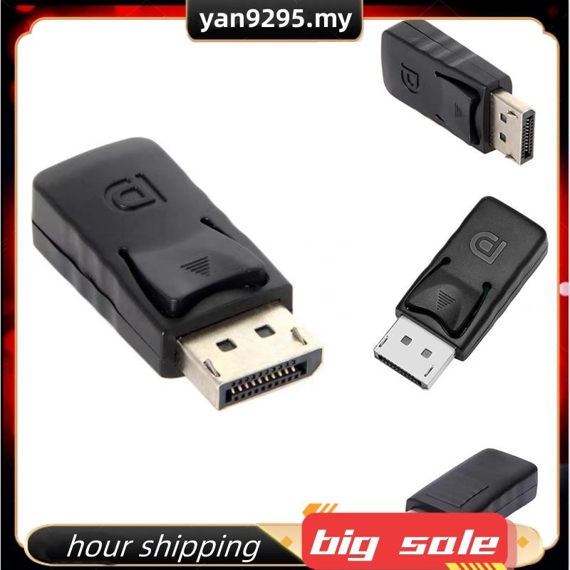 4K Displayport Dummy Plug DP Virtual Display Adapter Graphics Video ...