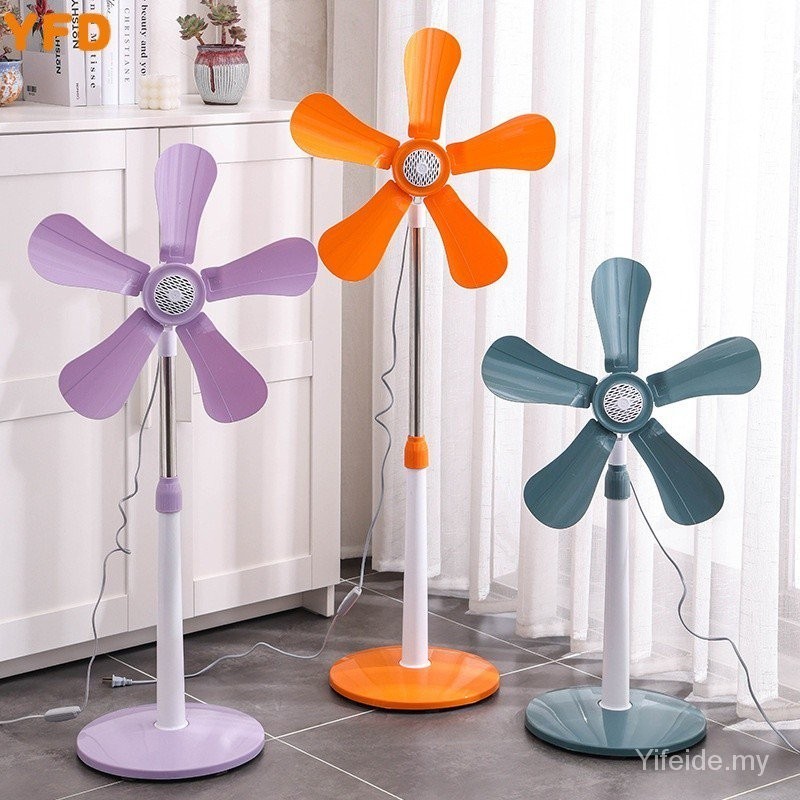 Yfdsxh Floor Fan Lifting Adjustable Height Household Small Fan Indoor ...