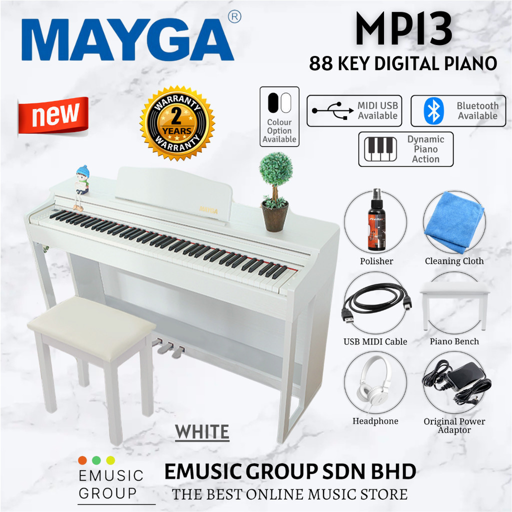 MAYGA MP-13 New 88-Key Digital Piano With Bluetooth Function And ...