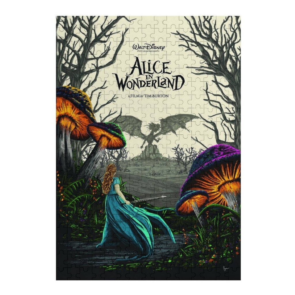 Alice in Wonderland Color Printing Puzzle 1000 Piece Jigsaw Puzzle 300 ...