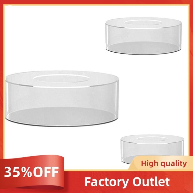 Clear Acrylic Cake Stands, Fillable Cake Box, Round Cake Display Box ...