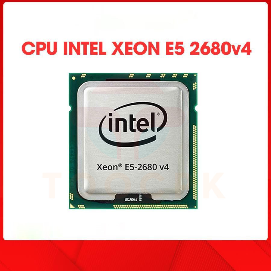 CPU Intel Xeon E5 2680 V4 2666v3 2676V3 2630v3 2630v4 2673v3 Genuine Xeon CPU 2.4GHz - 3.3GHz ...