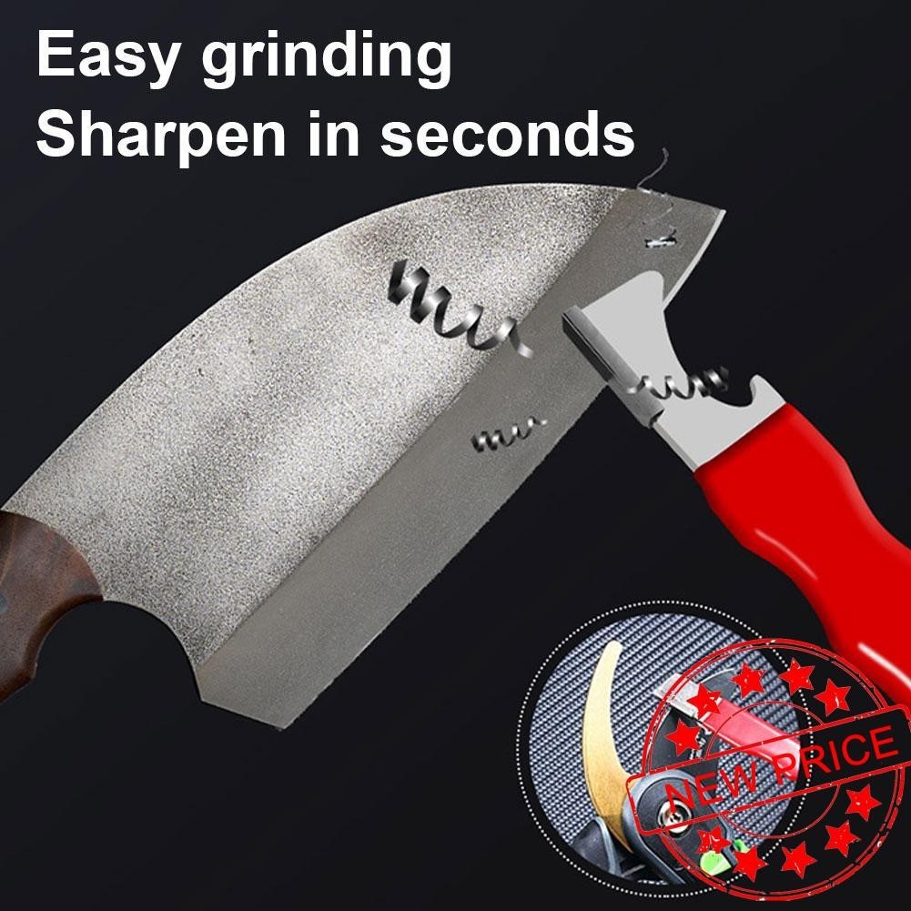Quick Portable Handheld Garden Tool Sharpener Multipurpose Sharpening ...