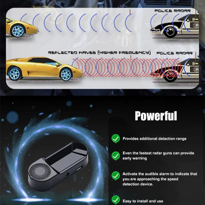 🔥Local Seller🔥Vehicle-mounted ultra-long-range laser detection radar ...