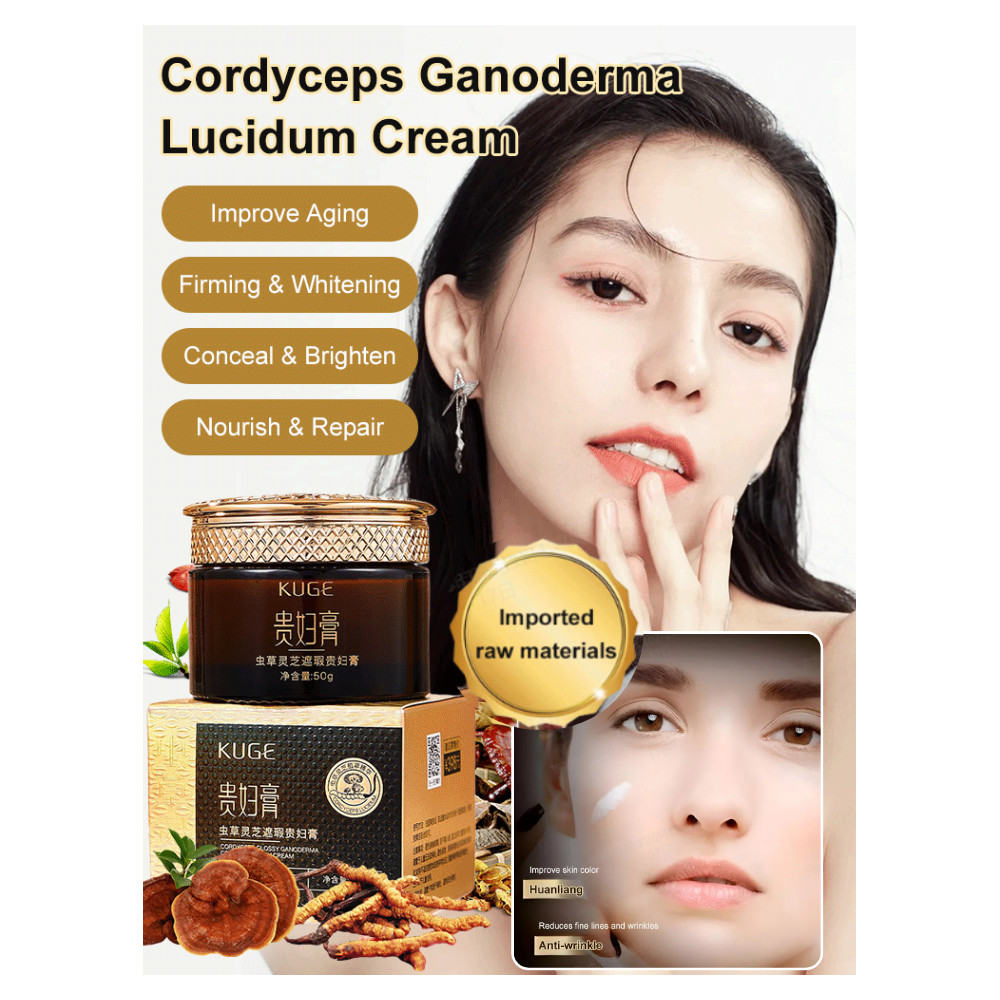 [Anti Aging/Whitening] Cordyceps Ganoderma Tone-up Cream Firming ...