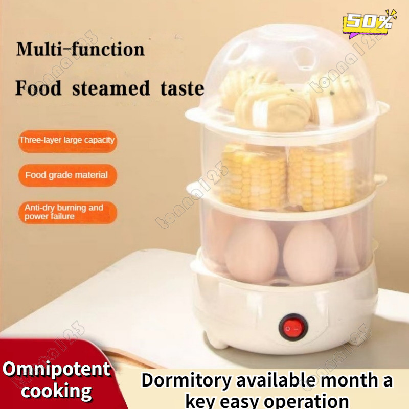 Multifunctional Egg Boiler Electric Egg Steamer Cooking Breakfast ...