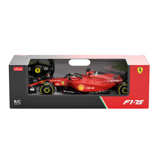 RASTAR LICENSED SHELL Ferrari Formula 1 Car Scale 1:12 F1-75 RC Formula ...