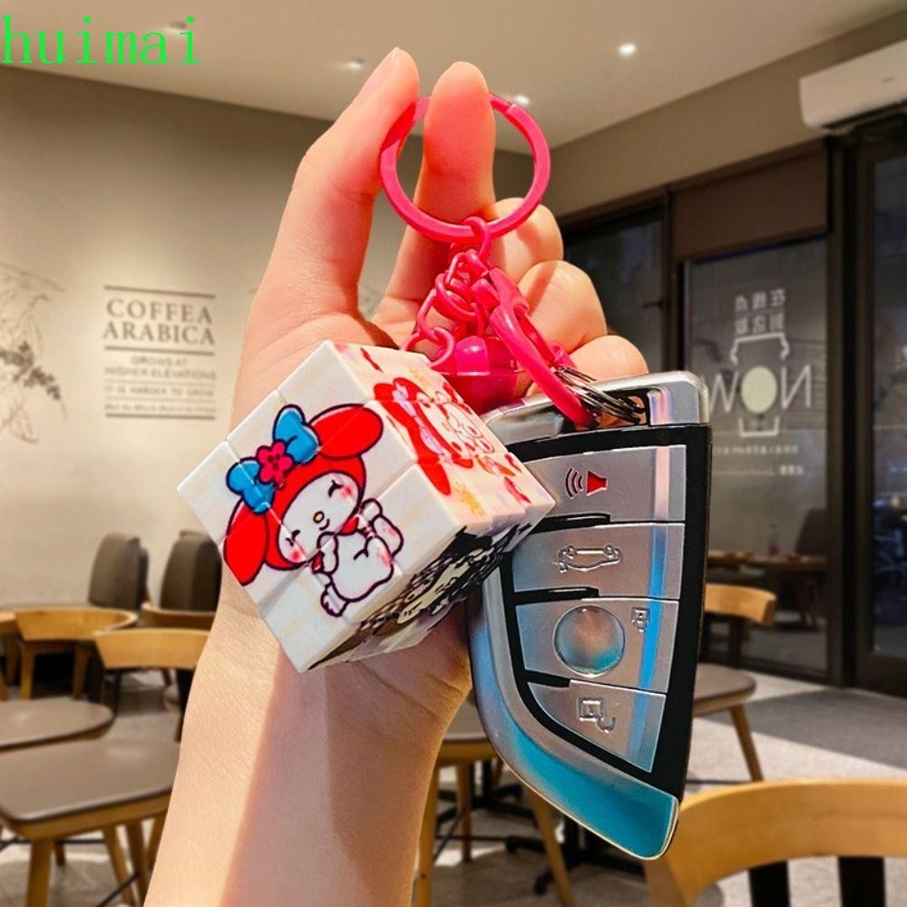 HUIMAI Crayon Shin-chan Keychain, Puzzle Game Anime Montessori Kuromi ...