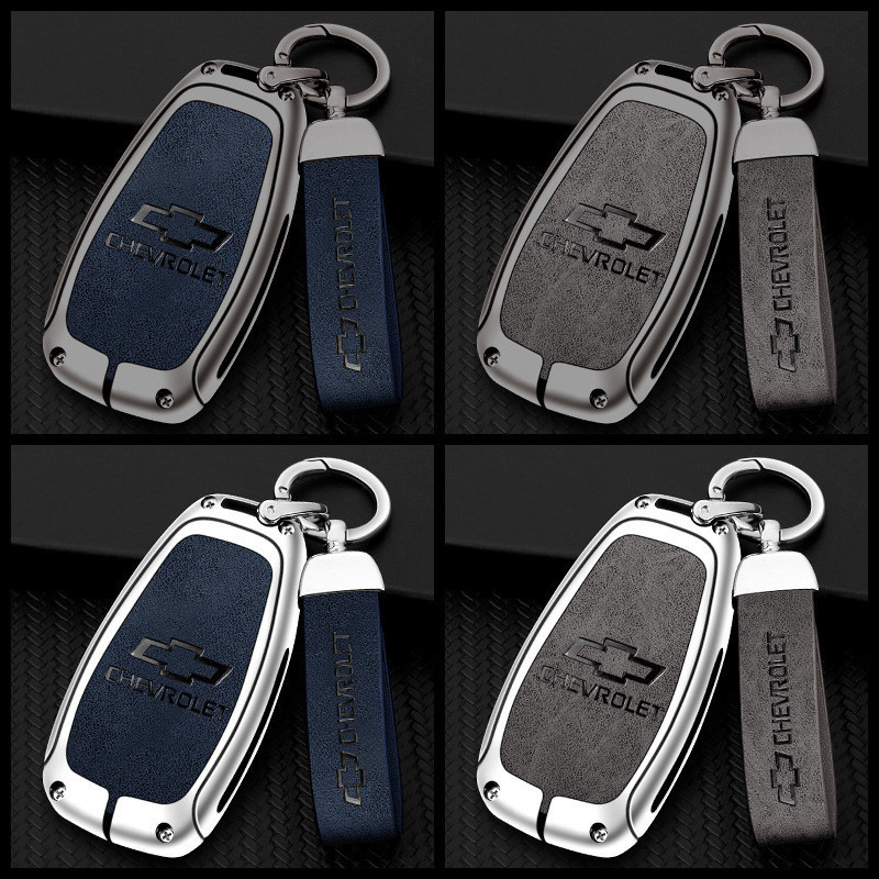 Metal Car Key Case Cover for Chevrolet Onix Equino Orlando Cruze Spark ...