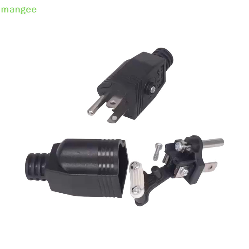 mangee American Detachable Plug American 15A AC Electrical Power Male ...