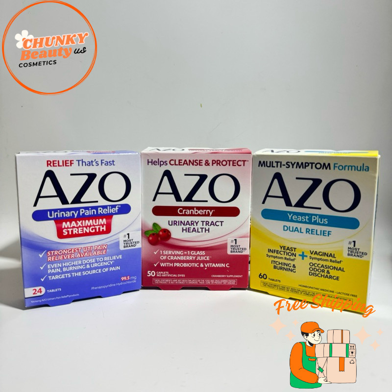 [Date 2025] AZO red/yellow/purple pills - AZO Yeast Plus/ Cranberries ...