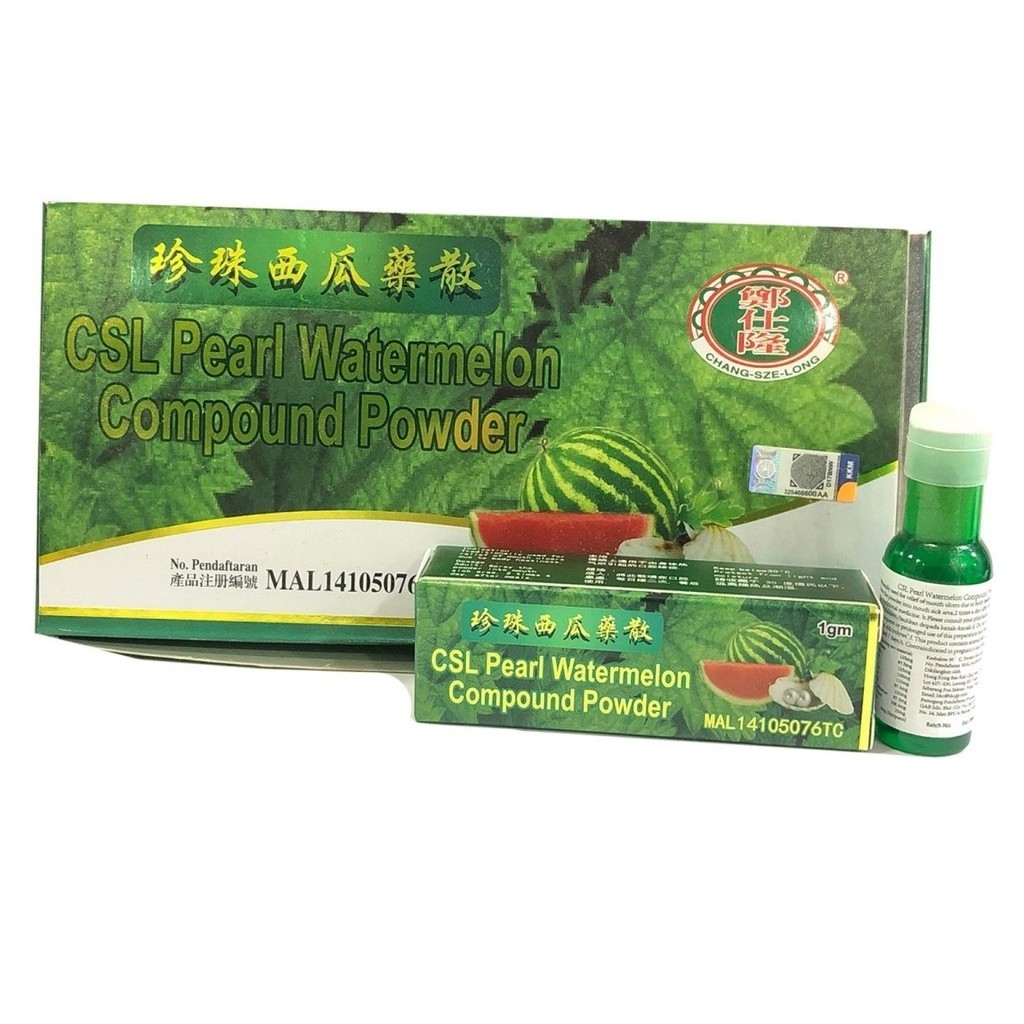 CSL PEARL WATERMELON COMPOUND POWDER 1GM (EXP: 09/2027) | Shopee Malaysia
