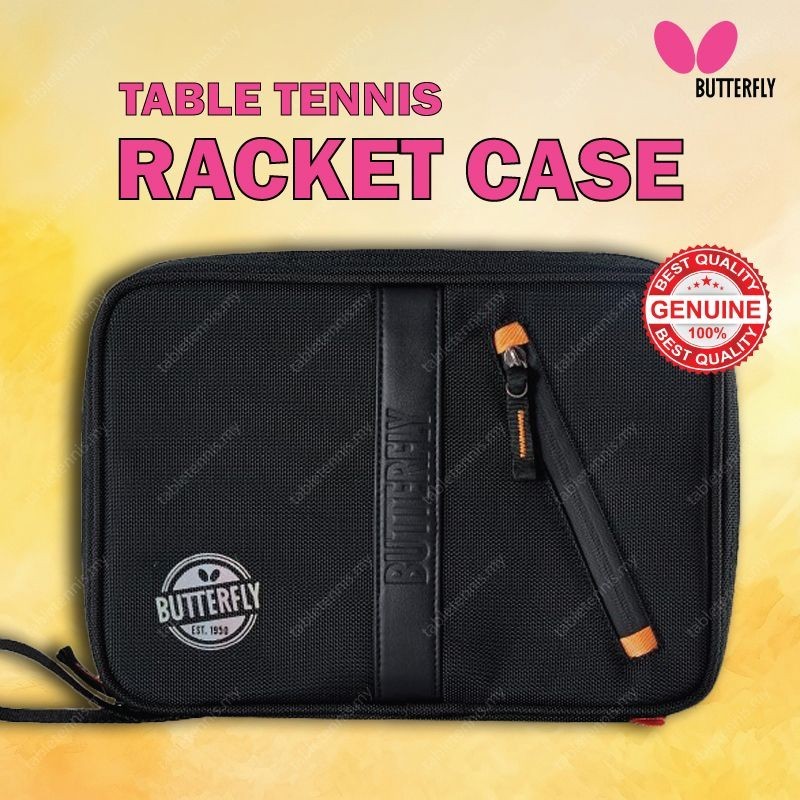 Authentic Butterfly BTY-357 Table Tennis Racket Case Paddle Bat Storage ...