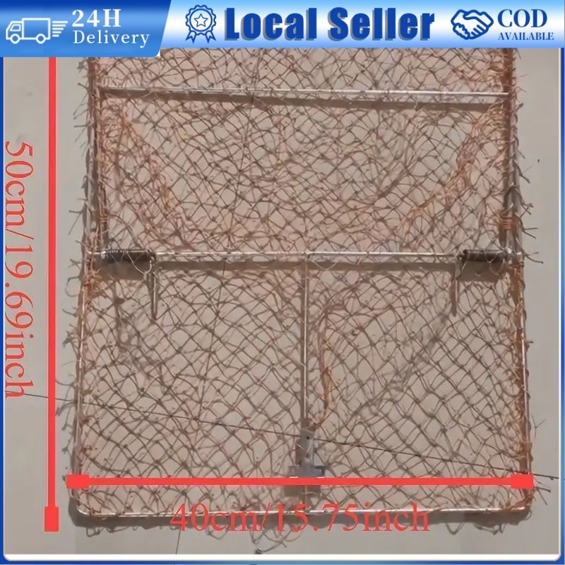 70CM *80CM Hunting Net Metal Chicken Trap Perangkap Sangkar Sparrow ...