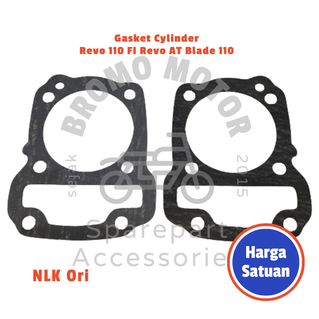 Gasket Block Gasket NLK Ori Honda Revo FI AT Blade 110 (Original ...