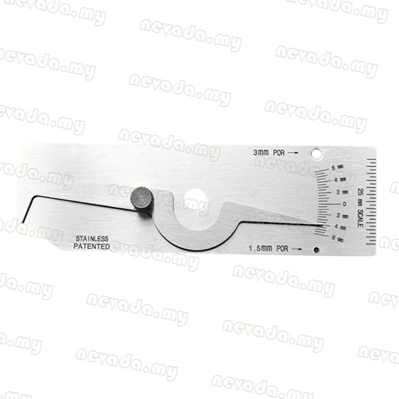 Nevʚ ɞ Woodworking Home Undercut Gauge Single-Weld Gauge-Inch Metric ...