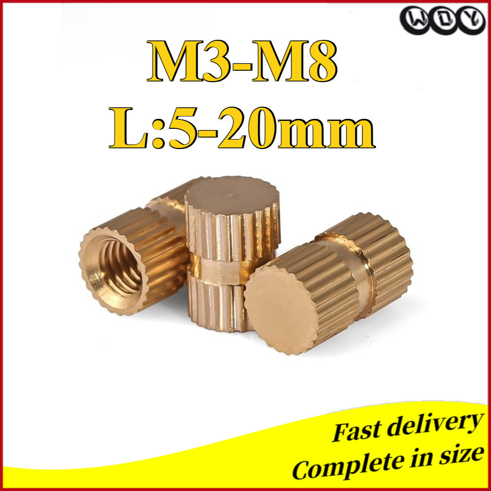 Blind Hole Single-Way B-Type Pre-Buried Parts Injection Molded Copper ...