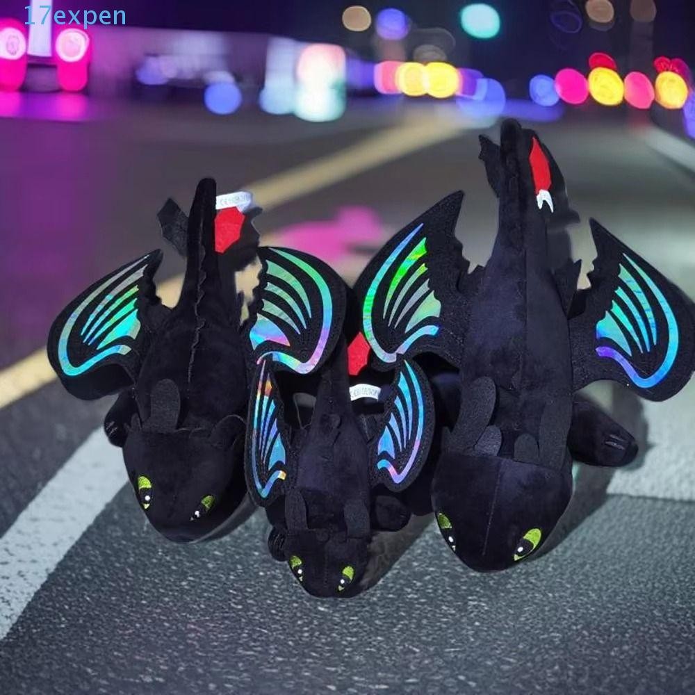 EXPEN Toothless Car Doll, Stuffed Animal Lovely Fury Plush Doll Toys ...
