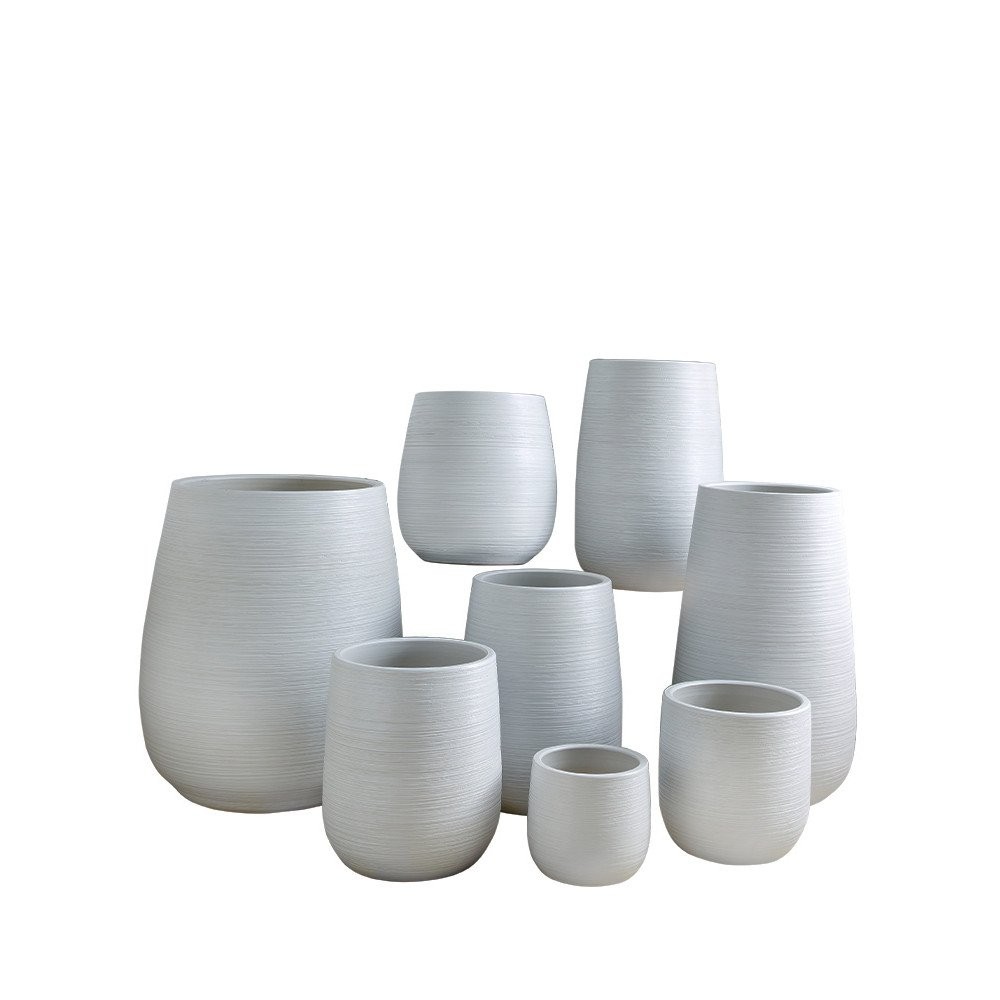 Periuk Bunga Gaya Nordic Jingdezhen Lantai Kreatif Mudah Ruang Tamu ...
