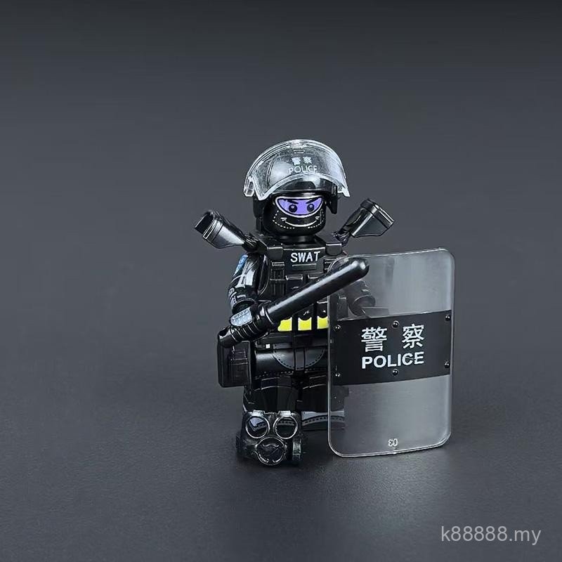Building Blocks Military Riot Prevention Police Special Forces ...